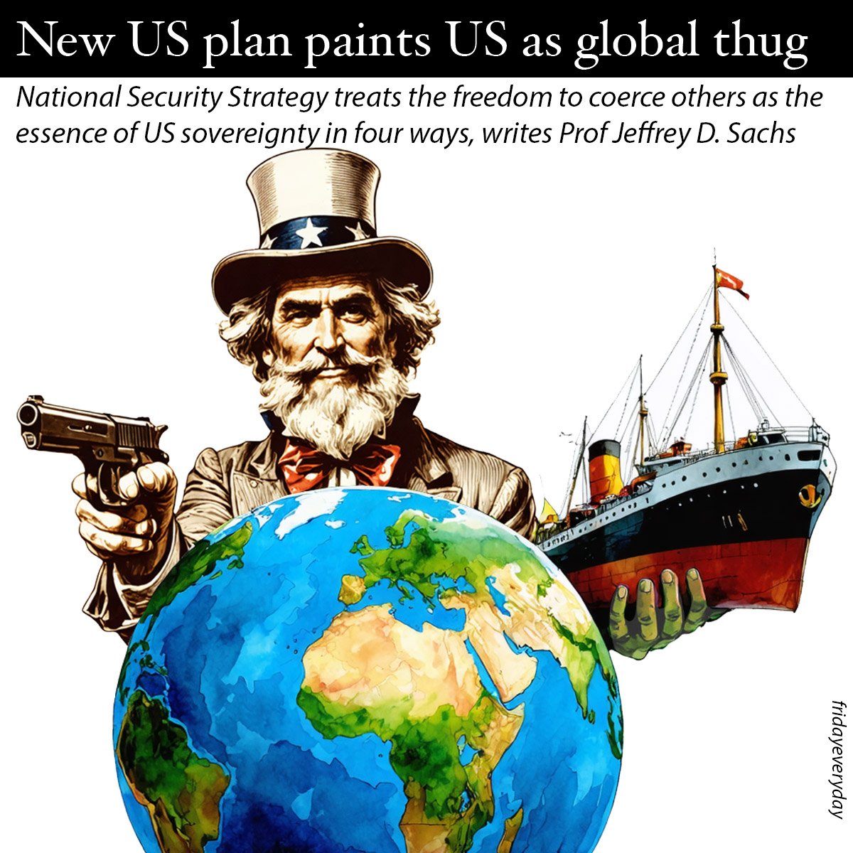 The US National Security Strategy positions country for global thuggery ...